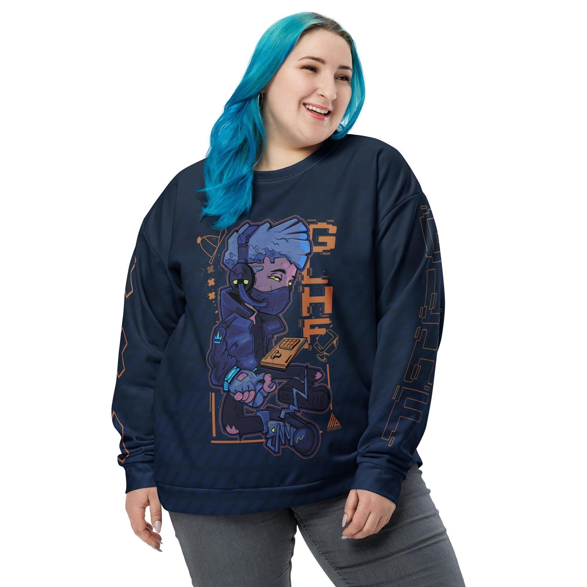 GLHF Gamer Talk Sweatshirt - HypeHorizen